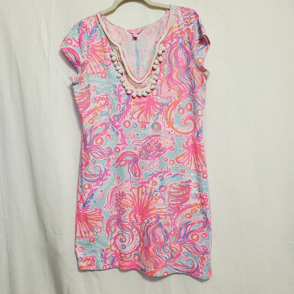 Lilly Pulitzer | Dresses | Lilly Pulitzer Harper Dress Pink Pout | Poshmark